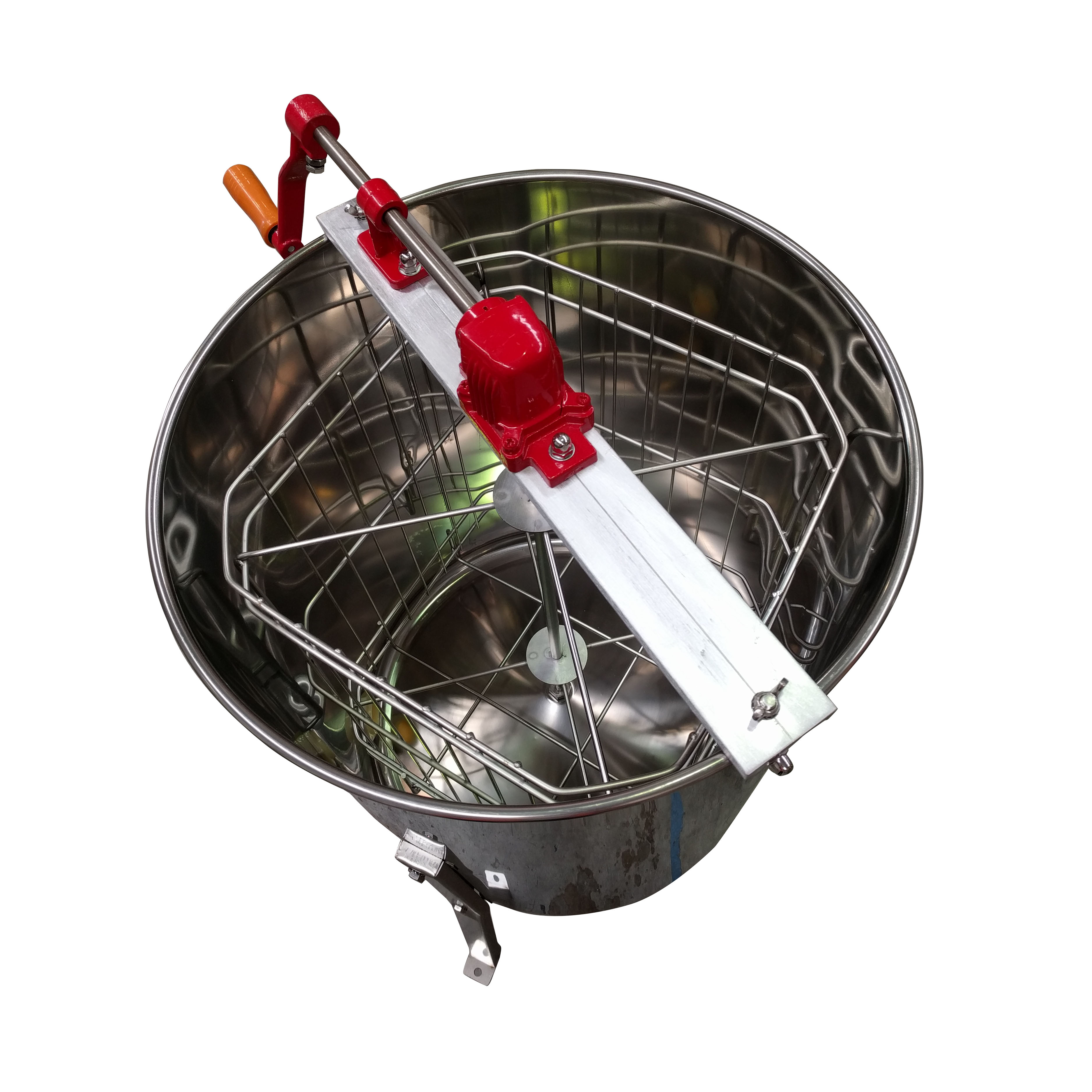 4 Frame Manual Extractor - Hive World - Economical 4-frame Extractor